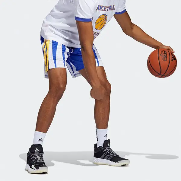 Adidas X Eric Emanuel Mesh Basketball Shorts - Blue