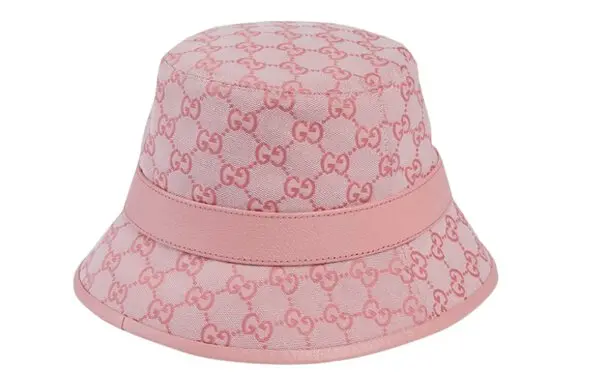 Gucci Gg Canvas Bucket Hat - Pink