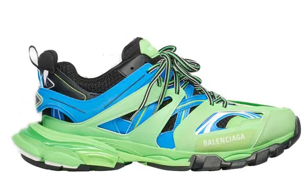 Balenciaga Track Sneaker - White/green
