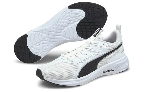 PUMA Scorch Runner Athletic Sneakers - Black/white/grey