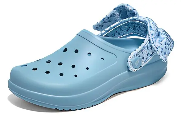 Sketchers Foamies Clogs With Floral Strap