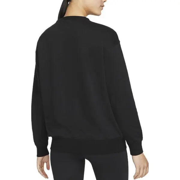 Nike Fleece Pullover With Floral Swoosh
