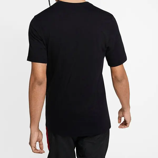 JORDAN Aj85 Signature Printing Short Sleeve T-shirt - Black