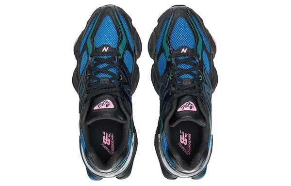 NEW BALANCE 9060 "black Blue" Sneakers - Black/blue