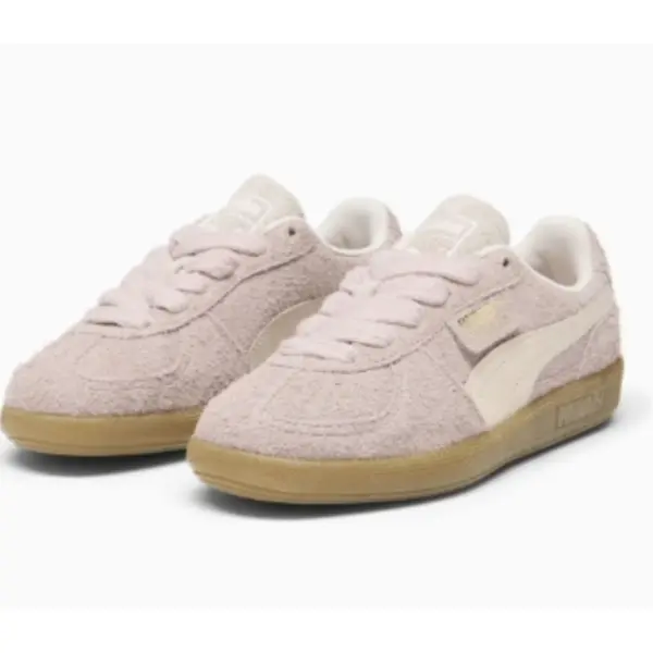 PUMA Palermo Hairy Sneakers - Pink