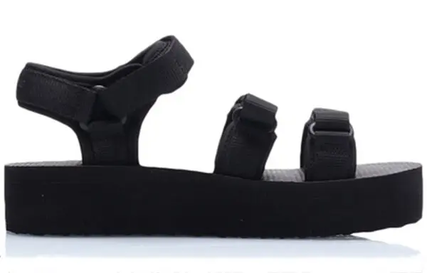 LI-NING Two Strap Sandal - Black