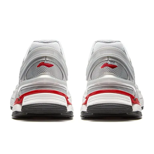 LI-NING Aurora Renew Sneakers - Silver/red/grey