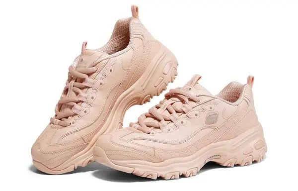 Sketchers D'lites 1.0 "retro Dad Shoes" Sneakers - Pink