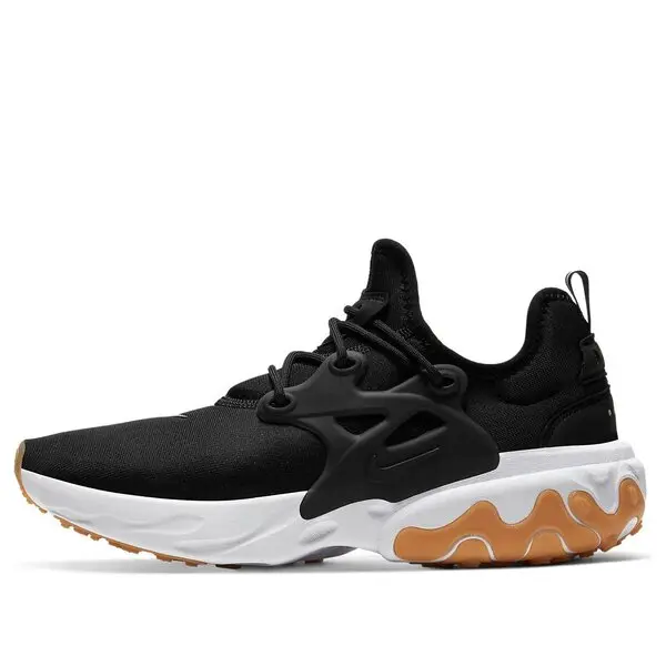 Nike React Presto " Gum" Sneakers - Black