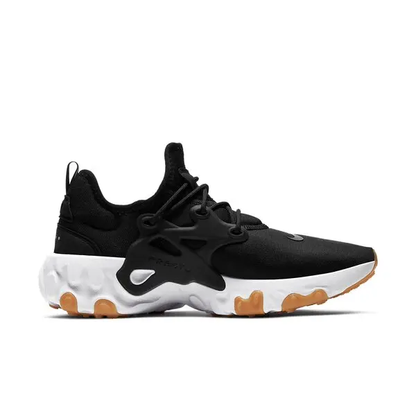 Nike React Presto " Gum" Sneakers - Black