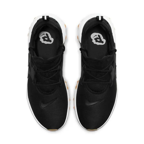 Nike React Presto " Gum" Sneakers - Black