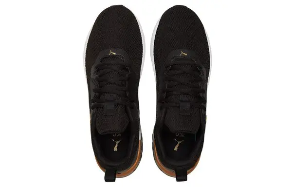 PUMA Erupter Athletic Sneakers - Black/white/gold