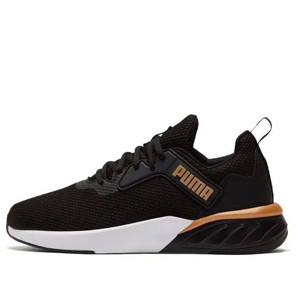 PUMA Erupter Athletic Sneakers - Black/white/gold
