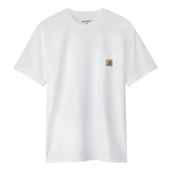 Carhartt Work In Progress 26ss Pocket Short Sleeve T-shirt - White