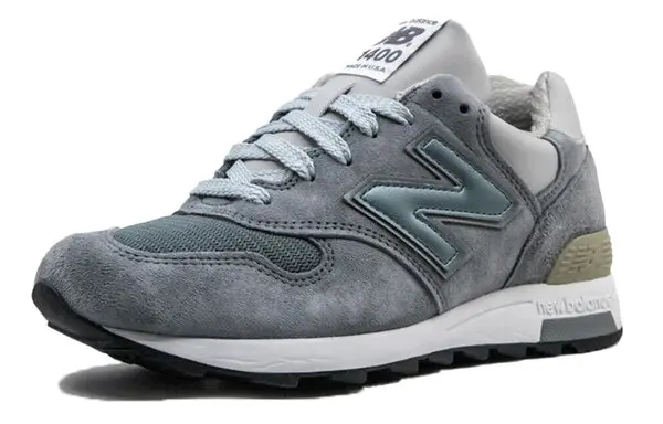 NEW BALANCE 1400 Made In Usa Suede Sneakers - Grey
