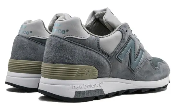 NEW BALANCE 1400 Made In Usa Suede Sneakers - Grey