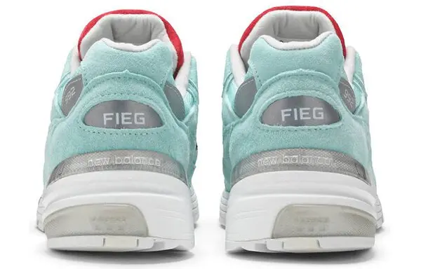 NEW BALANCE Kith X 992 Made In Usa 'light Reef