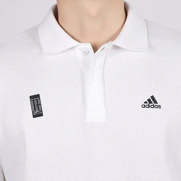 Adidas Wj Polo Slogan Short-sleeve Polo Shirt