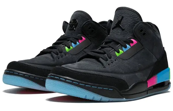 JORDAN Air 3 Retro 'quai 54' High Top Sneakers