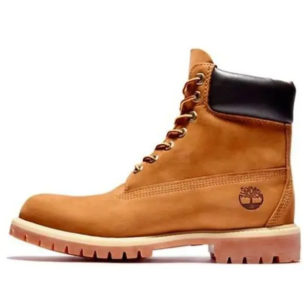 Timberland Icon 6-inch Premium Lace-up Boots - Orange/black