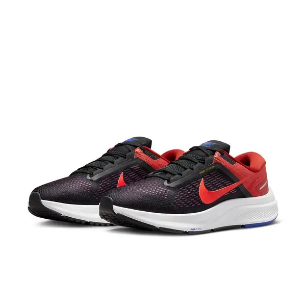 Nike Zoom Structure 24 Low Top Sneakers - Black/red