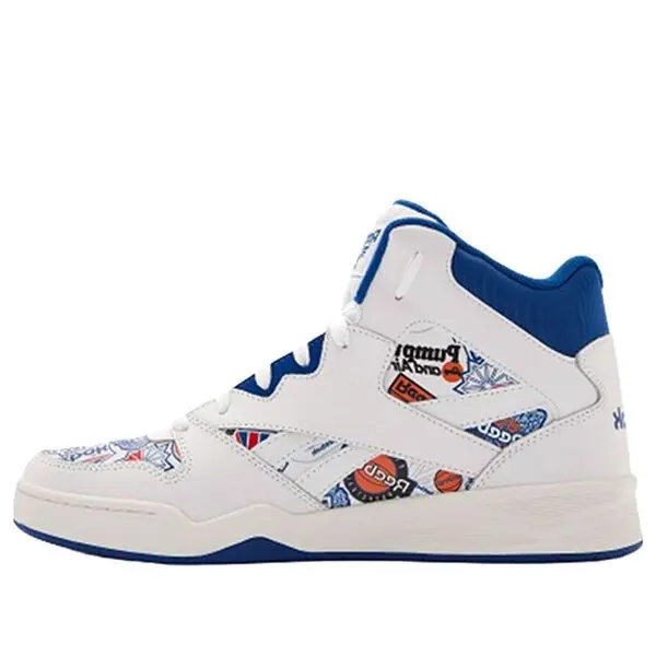 REEBOK Royal Bb4500 Hi2 High Top Sneakers - White/blue