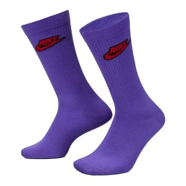 Nike Everyday Essential Crew Socks - Purple