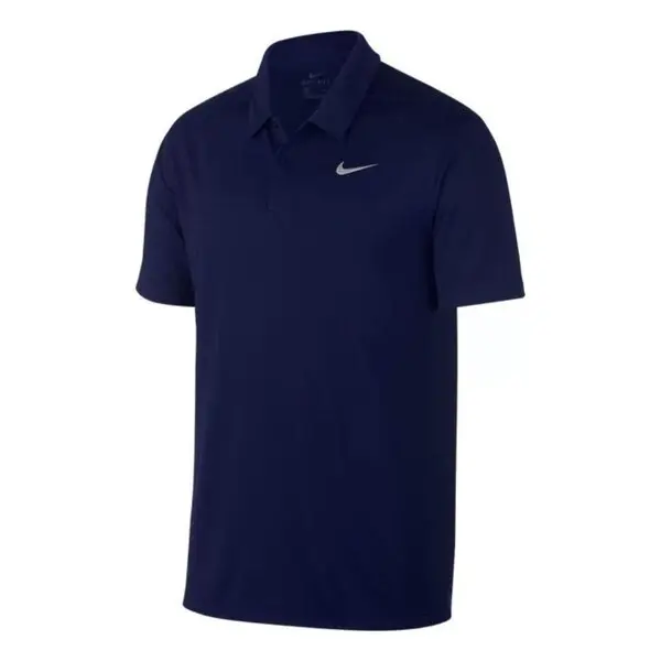 Nike Dri-fit Essential Polo Shirt 'navy - Blue