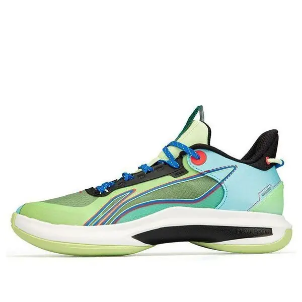 LI-NING Flashing Mid Sneakers - Green/blue