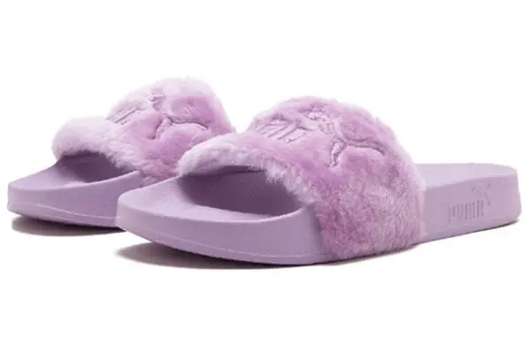 PUMA Fenty X Fur Slide Sandals