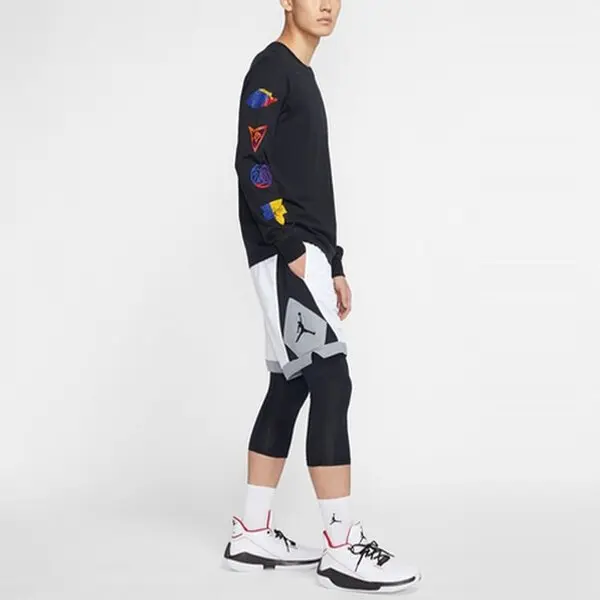 JORDAN Jumpman Diamond Shorts - White