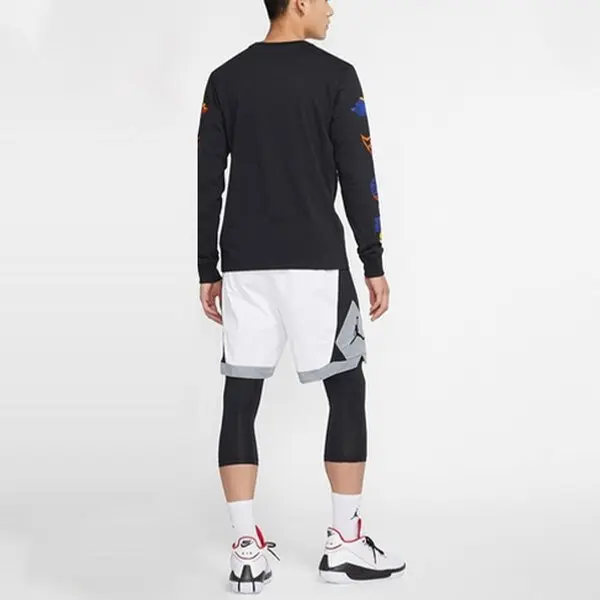 JORDAN Jumpman Diamond Shorts - White
