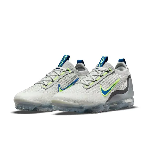 Nike Vapormax 2021 Flyknit Sneakers - Grey/blue