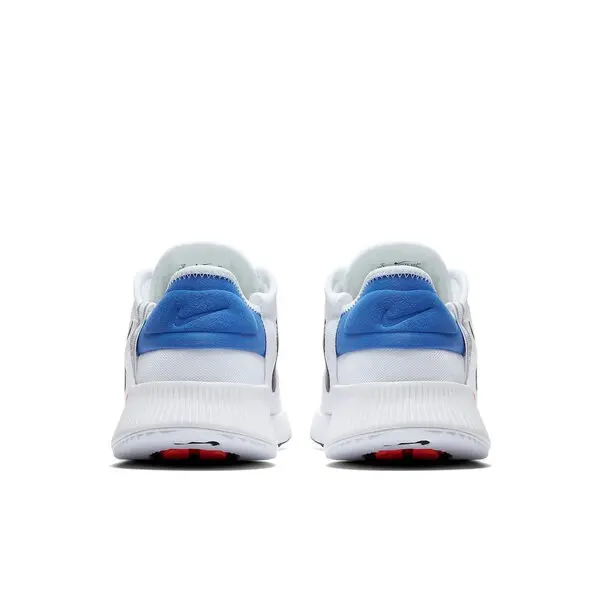 Nike Reposto "white Flash Crimson" Sneakers - White/blue/red