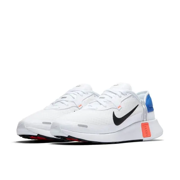 Nike Reposto "white Flash Crimson" Sneakers - White/blue/red