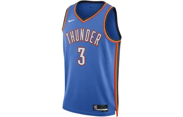 Nike Dri-fit Nba Oklahoma City Thunder Josh Giddey Icon Edition 2022/23 Swingman Jersey - None