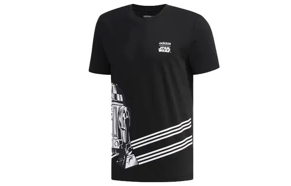 Adidas Round Neck Logo Short Sleeve