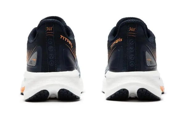 361 DEGREES Titan Cqt Sneakers - Black/blue/orange