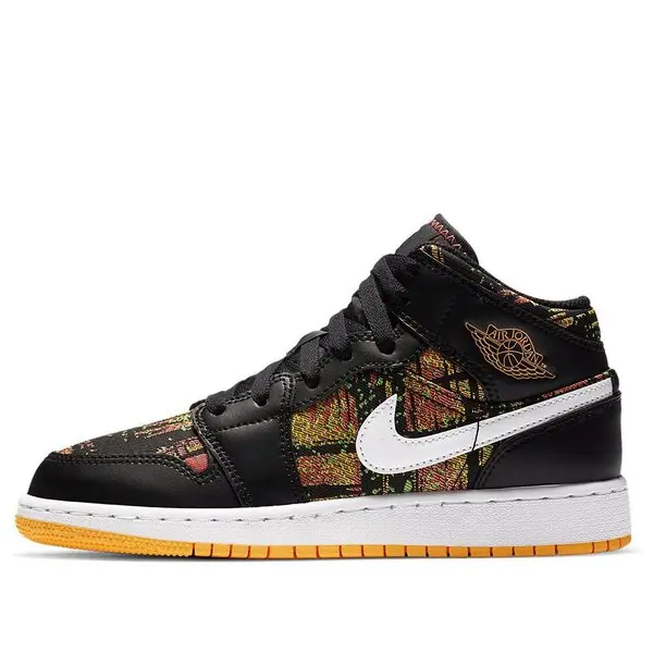 JORDAN 1 Mid Se 'laser Orange - Black