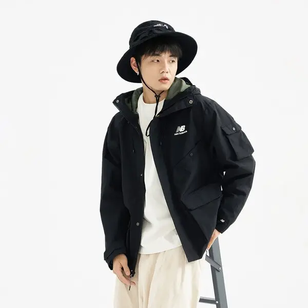 NEW BALANCE Logo Sportswear Hooded Jacket