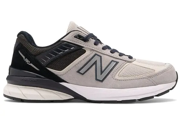 NEW BALANCE 990v5 Made In Usa Athletic Sneakers - Grayblack