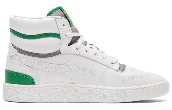 PUMA Ralph Sampson Mid Sneakers - White/green/gray