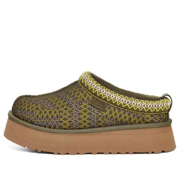 UGG Tazz Maxi Tasman Slip-on Clogs - Burnt Olive