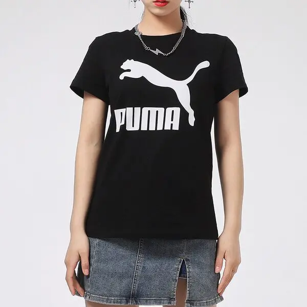 PUMA Logo Print T-shirt
