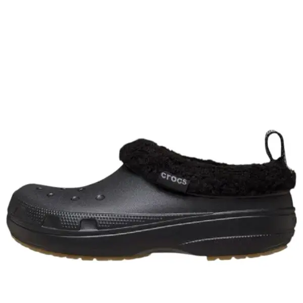 CROCS Classic Lined Shorty Clogs - Black