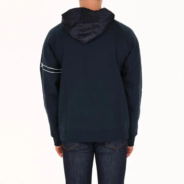 Dior Logo Detailed Zip-up Hoodie