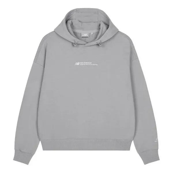 NEW BALANCE Lifestyle Casual Hoodie - Grey
