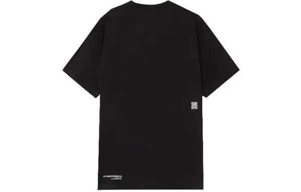 LI-NING Graphic Loose Fit T-shirt 'black - Black/multi-color
