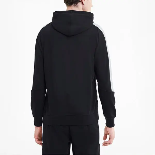 PUMA Modern Logo Hoodie With Contrasting Panels