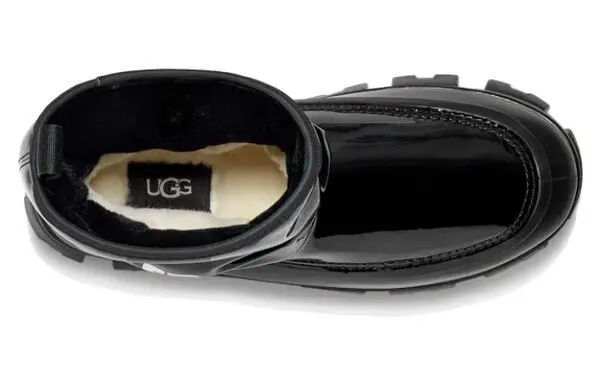 UGG Classic Brellah Mini Boot - Black/white